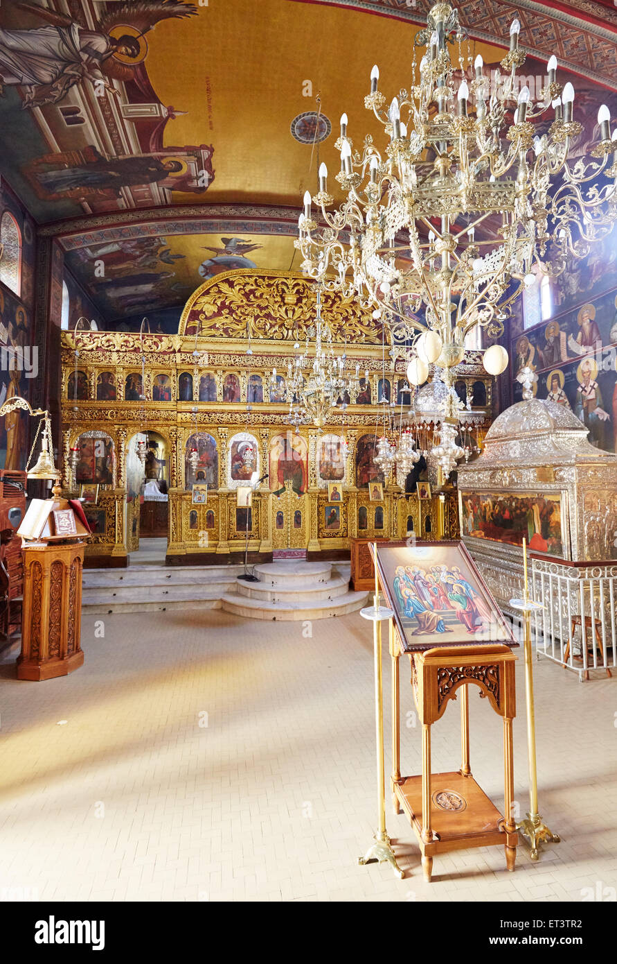 Saint Gerasimos Monastery, Kefalonia, Greece Stock Photo - Alamy