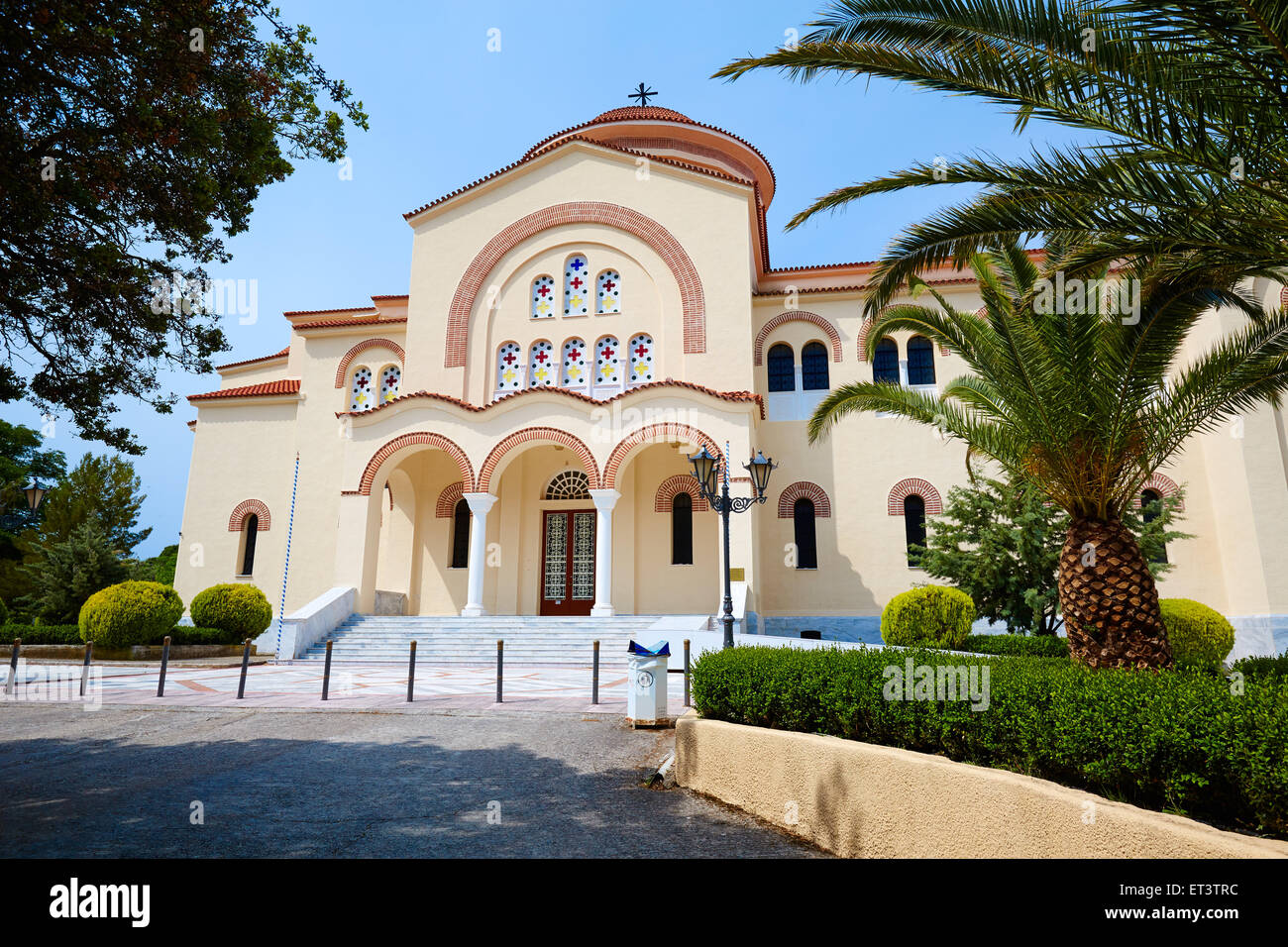 St. Gerassimos Monastery, Kefalonia, Greece Stock Photo - Alamy