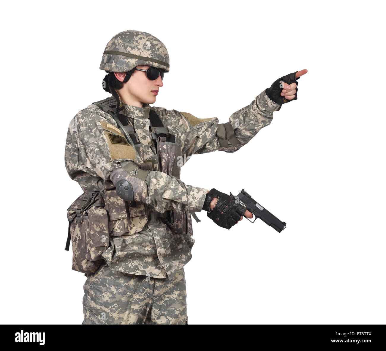 American special forces soldier gun hi-res stock photography and images ...