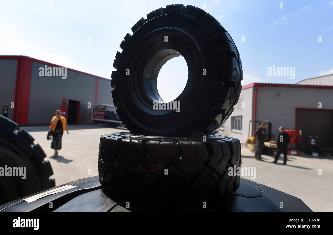 Ceremonial opening of new logistic premises of CEMAT company, a leading ...