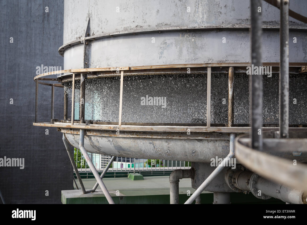 Water tank in Tokyo Stock Photo - Alamy