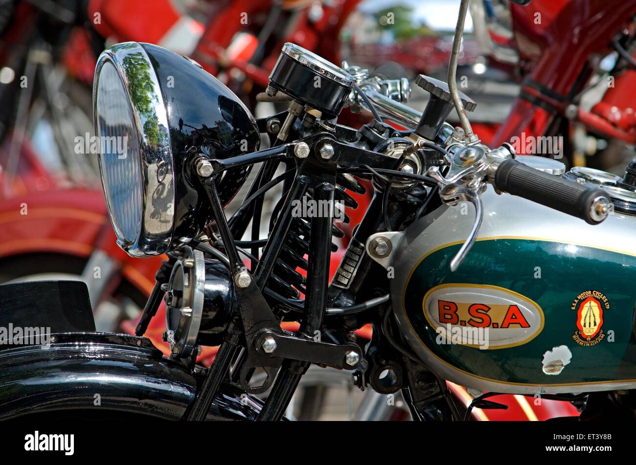 Bsa motorcycle tank hi-res stock photography and images - Alamy