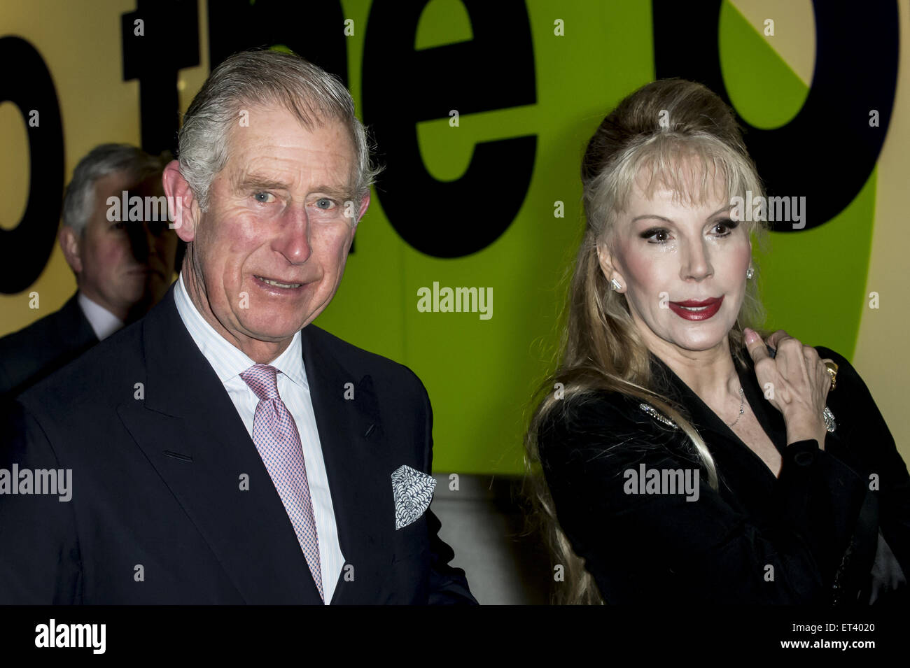 The Prince of Wales and Princess Donatella Flick attend a competition ...