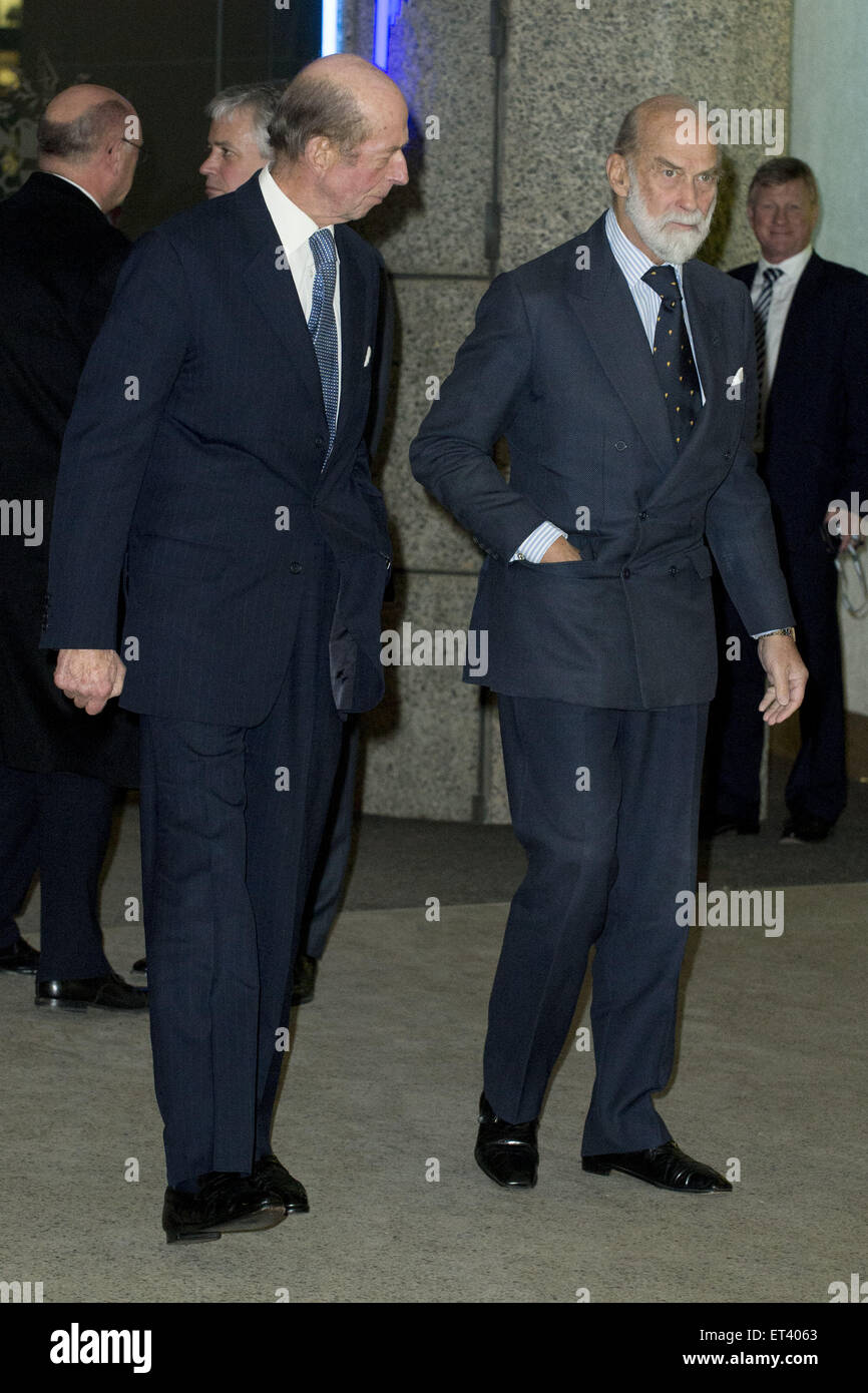 The Prince of Wales and Princess Donatella Flick attend a competition ...