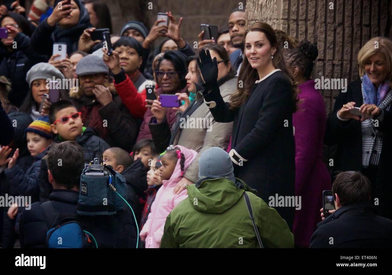 Kate Middleton visits New York City Featuring: The Duchess of Cambridge ...