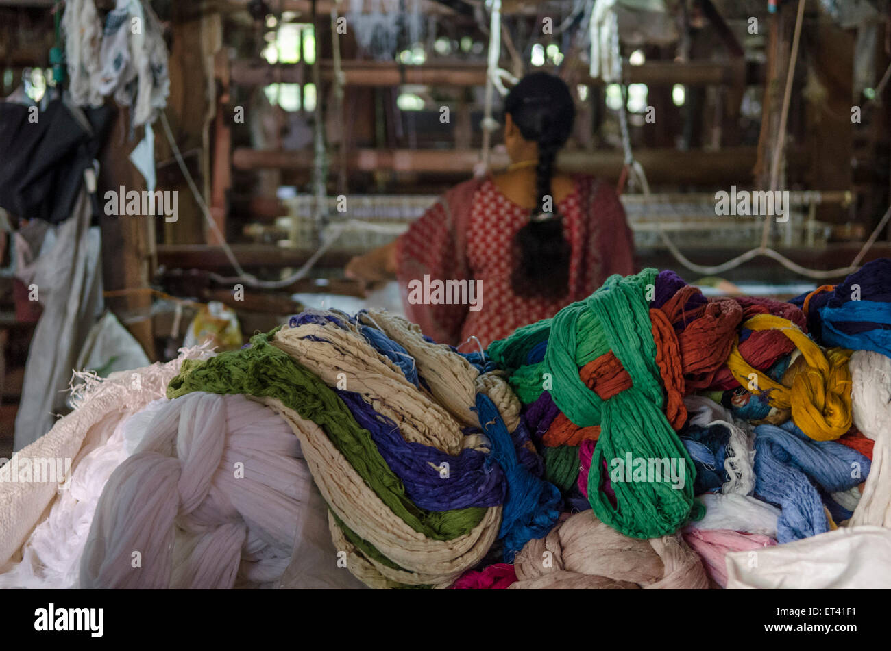 Handloom High Resolution Stock Photography and Images - Alamy