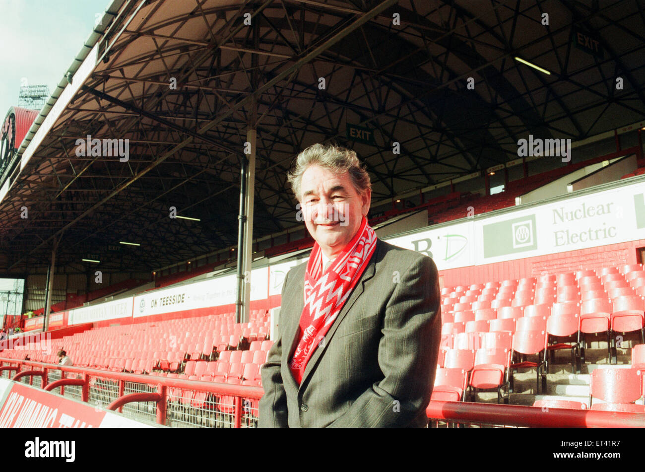 Brian Clough, former Middlesbrough player and retired manager, returns ...
