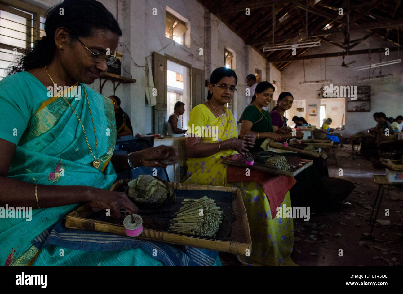 Beedi cigarette smoke cigarettes hi-res stock photography and images ...