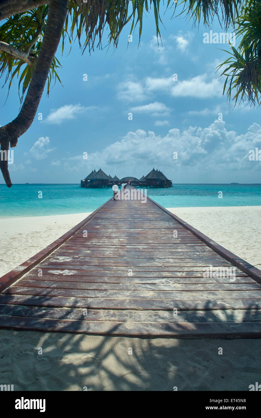 Angaga Island, Maldives Stock Photo - Alamy