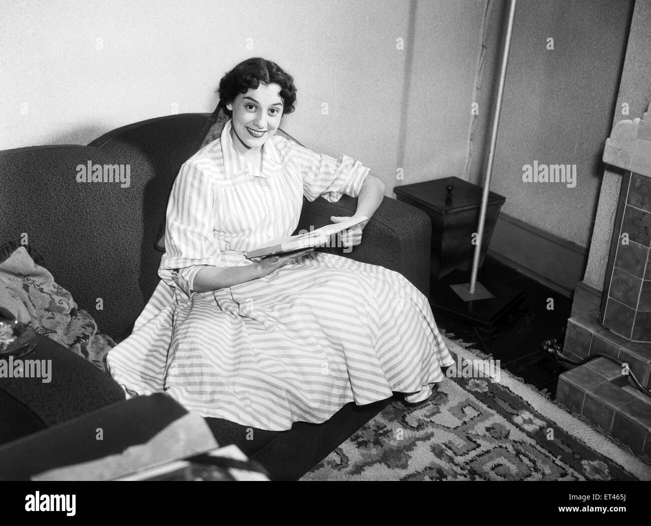 A portrait of Anne Rogers, who was born in Liverpool, and is an English ...