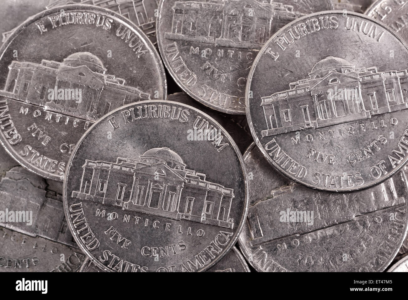 Five cent coins hi-res stock photography and images - Alamy