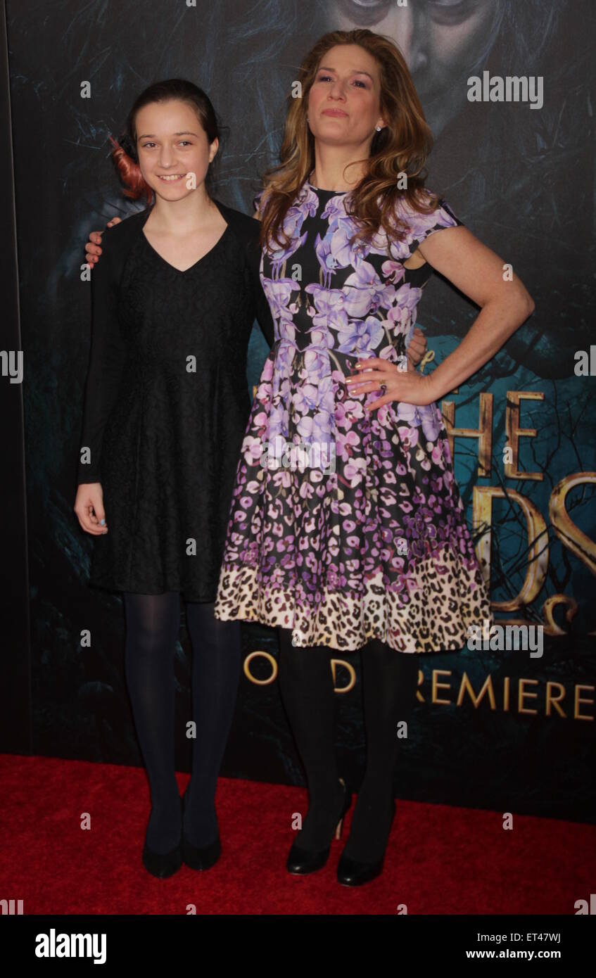 New York Premiere Of Into The Woods Held At The Ziegfeld Theater Arrivals Featuring Ana