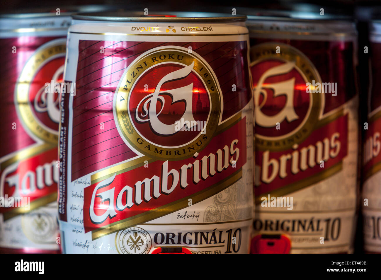 Gambrinus logo hi-res stock photography and images - Alamy