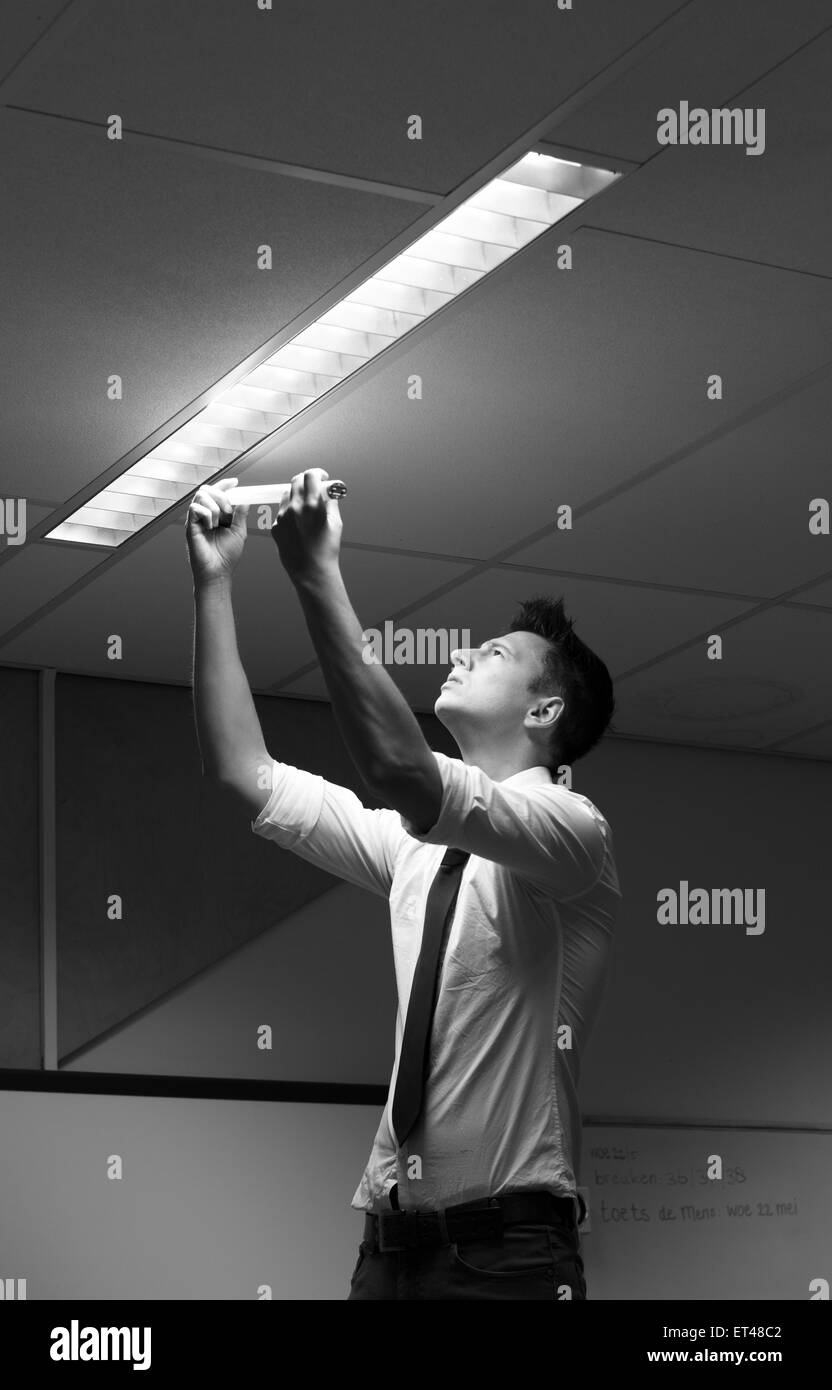 Office energy electricity Black and White Stock Photos & Images - Alamy