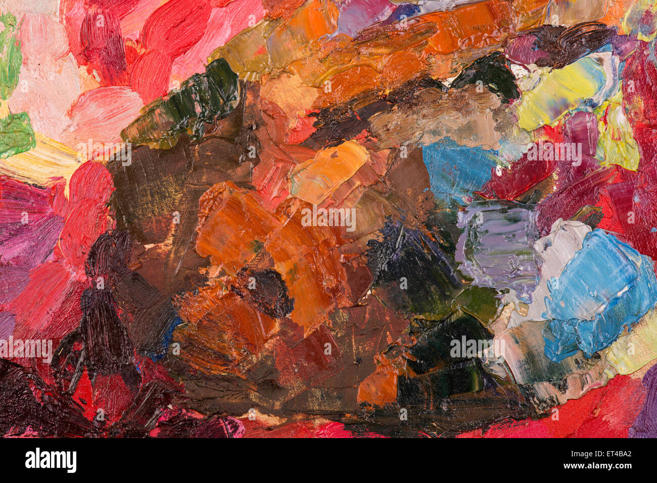 Brushstroke on canvas hi-res stock photography and images - Alamy