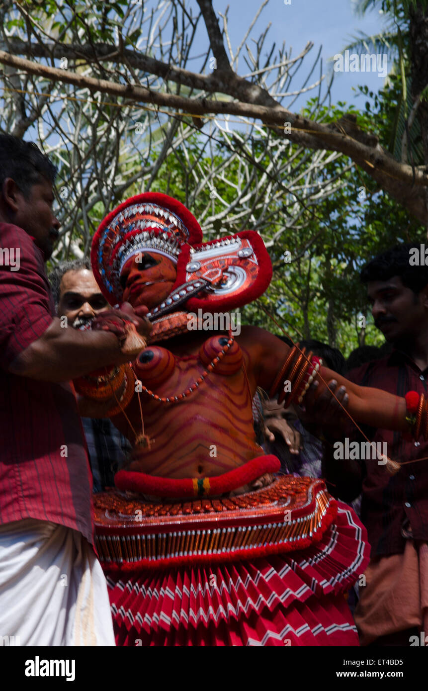 Theyyam with sword hi-res stock photography and images - Alamy
