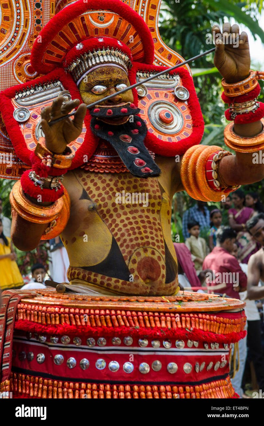 Theyyam costumes hi-res stock photography and images - Alamy
