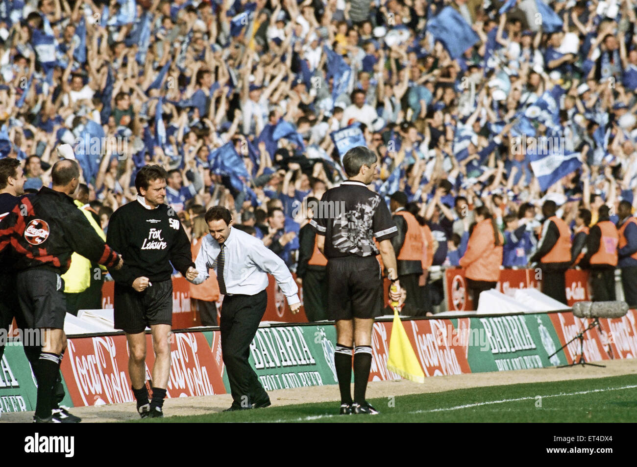 1997 League Cup Final at Wembley. Leicester City 1 v Middlesbrough 1 ...
