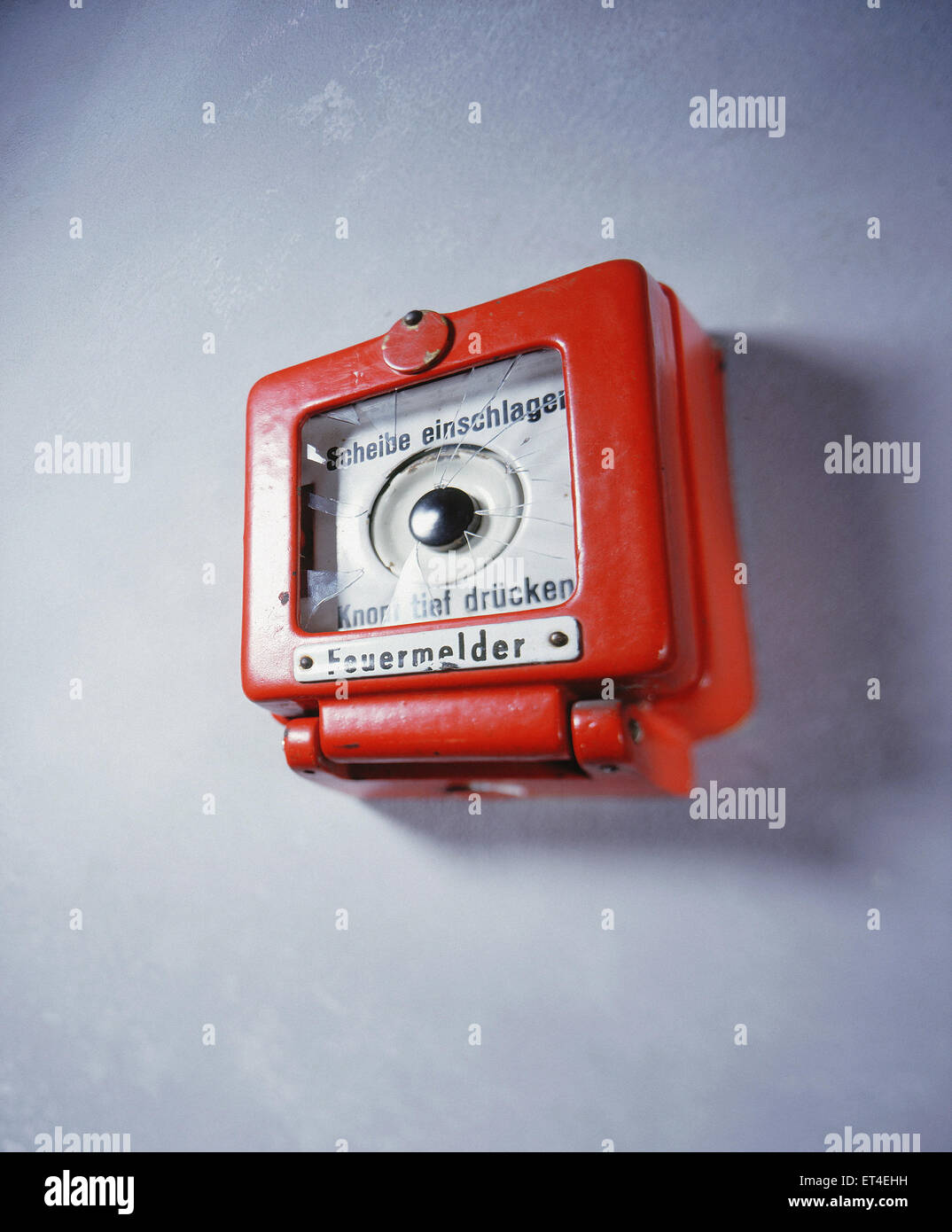 Hamburg, Germany, fire alarm Stock Photo - Alamy