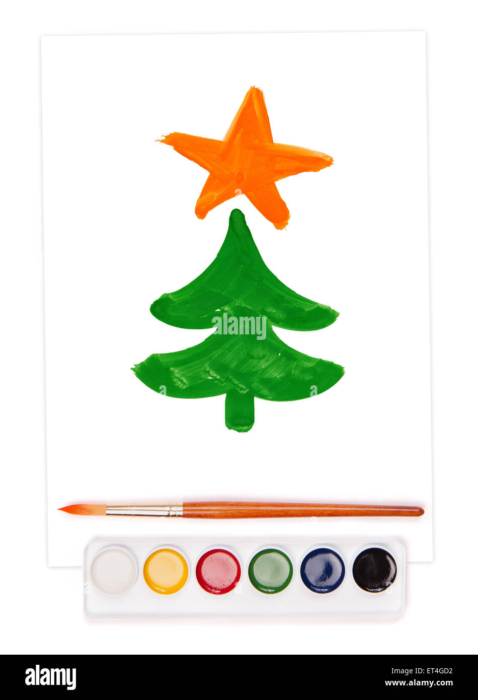 Watercolor illustration beautiful christmas Cut Out Stock Images ...