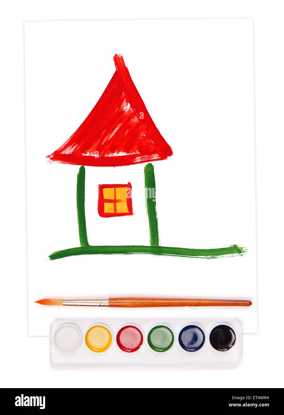 Painted home on sheet hi-res stock photography and images - Alamy