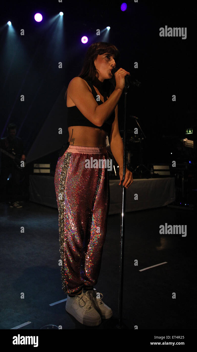 Foxes performing on stage at O2 Shepherds Bush Empire in London ...