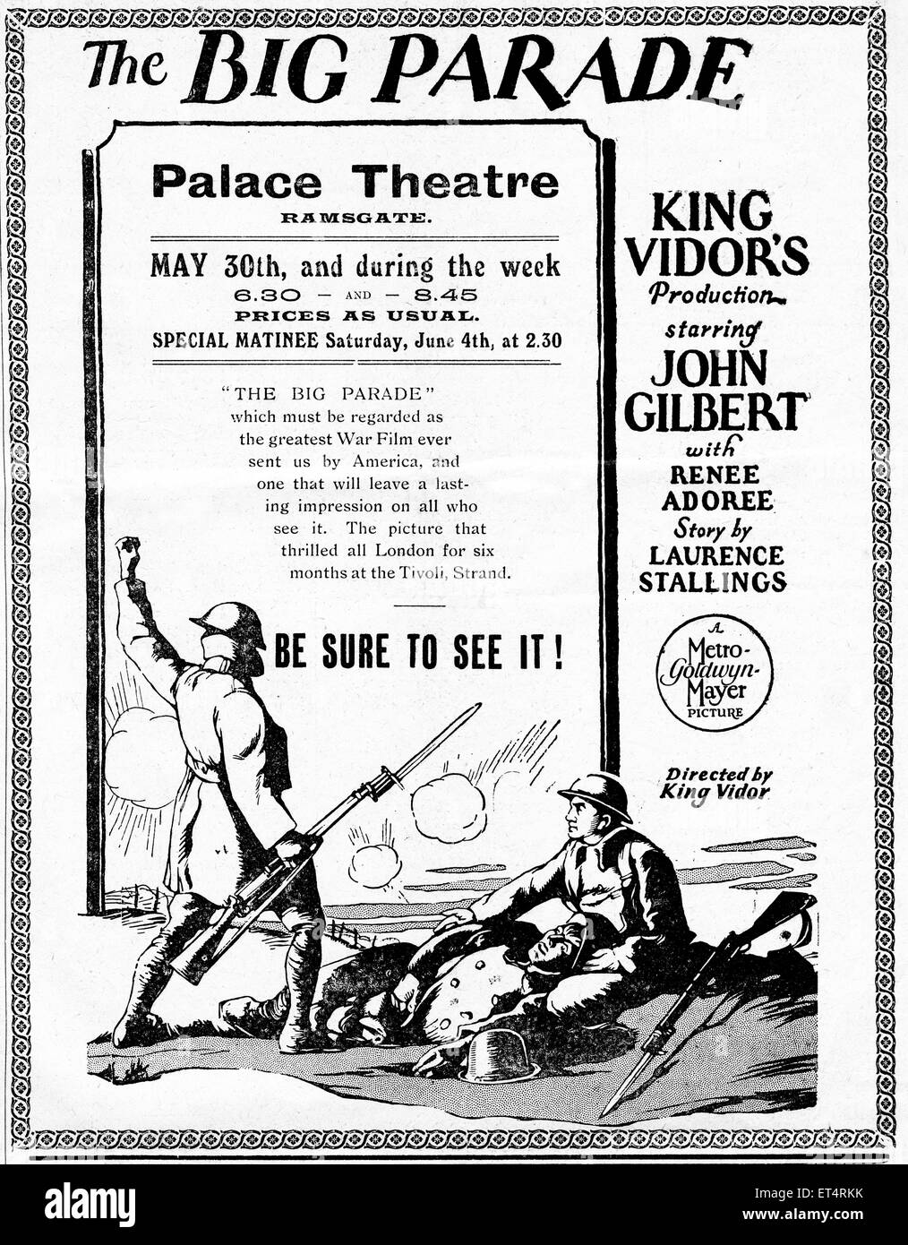 Theatre at the parade Black and White Stock Photos & Images - Alamy