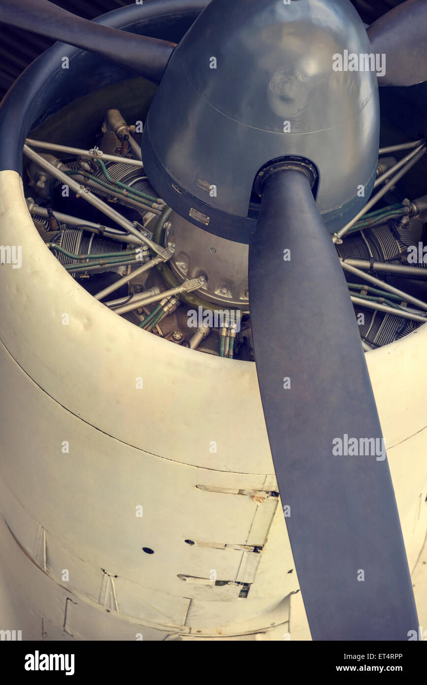 Vintage aircraft airplane aeroplane hi-res stock photography and images ...