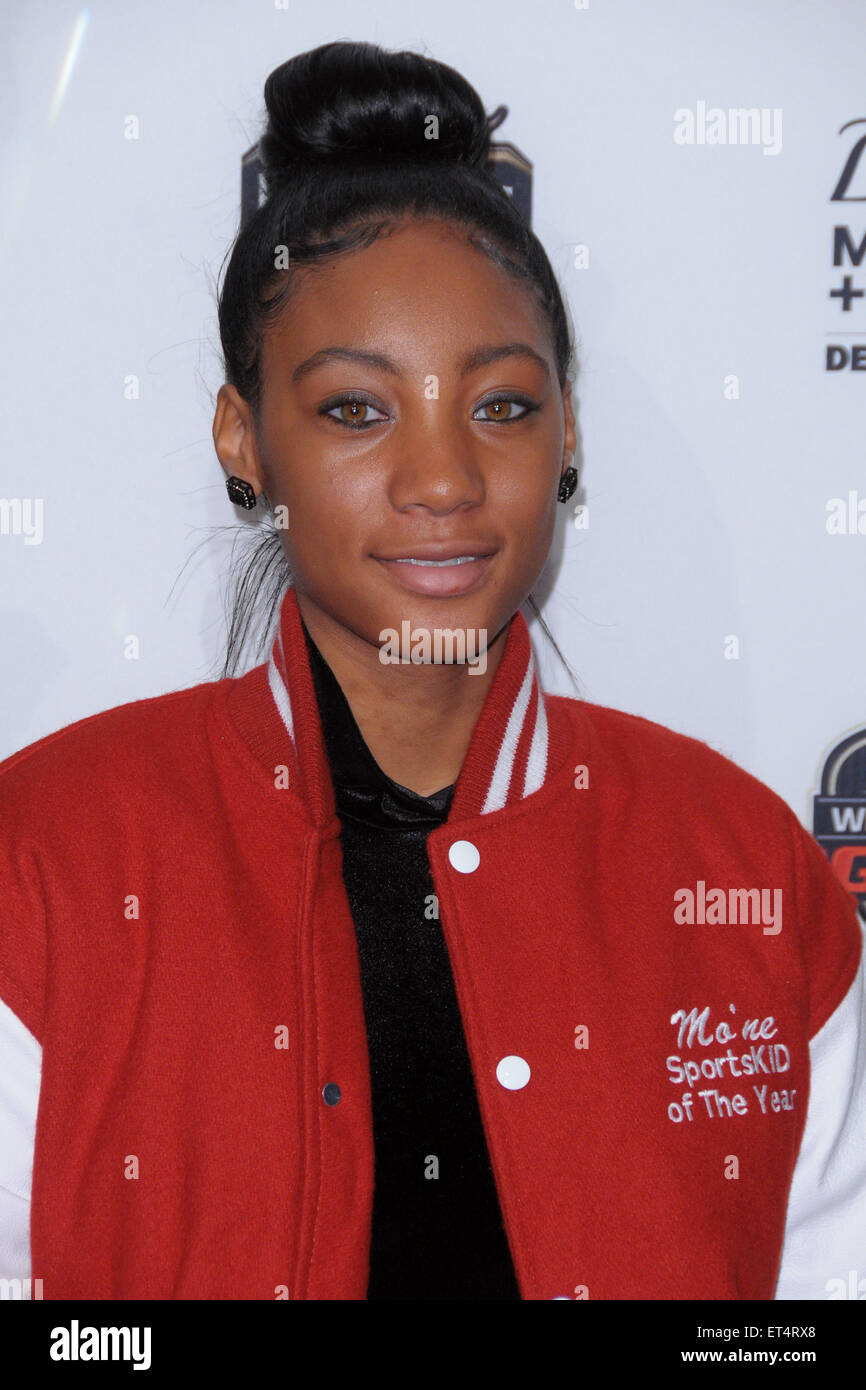 Sportsman Of The Year 2014 - Red Carpet Arrivals Featuring: Mo'ne Davis ...