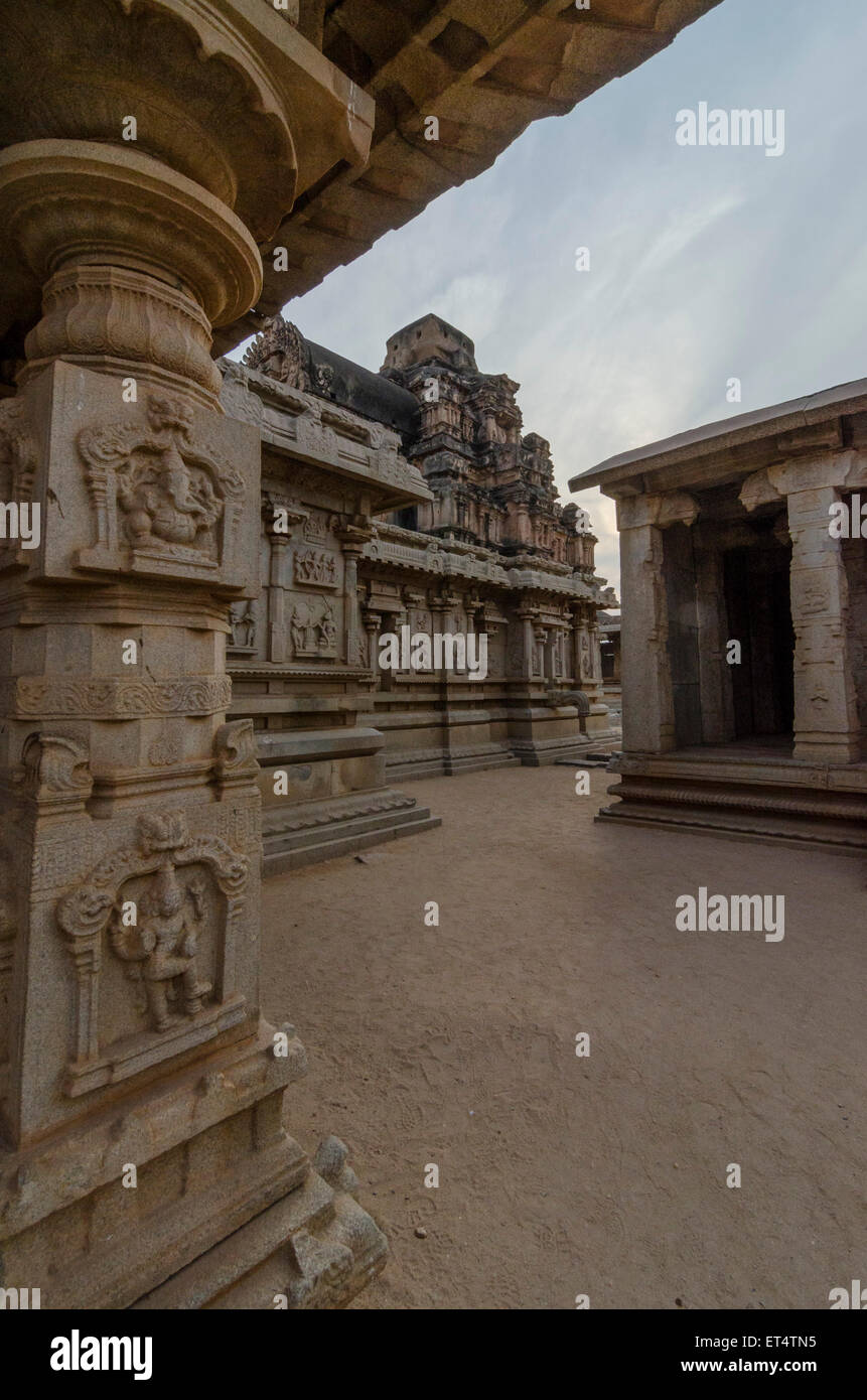 Temples in the Hampi world heritage site in India Stock Photo - Alamy