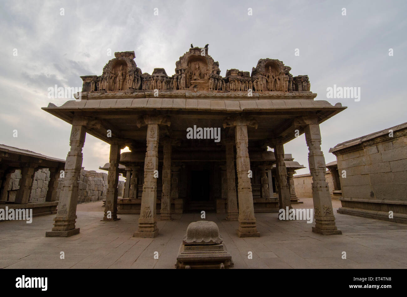 Temples in the Hampi world heritage site in India Stock Photo - Alamy