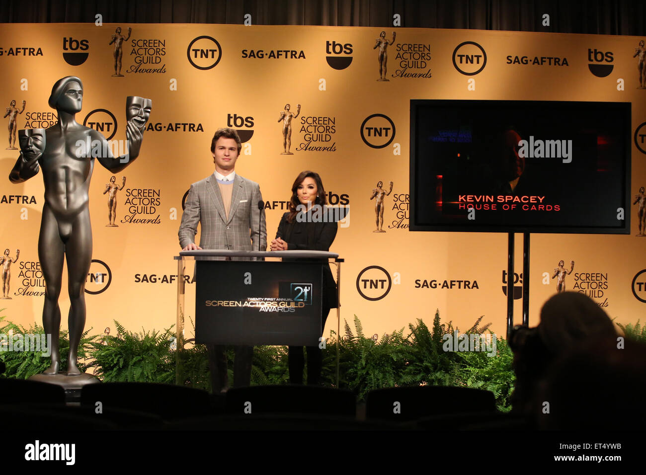 Celebrities announce Nominations for the 21st Annual Screen Actors ...