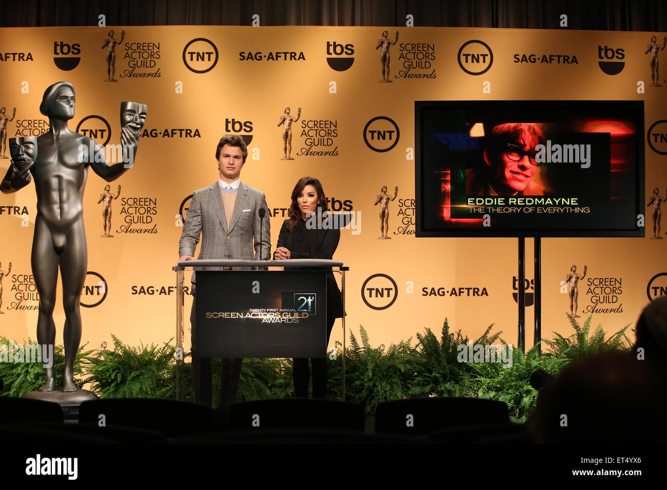 Celebrities announce Nominations for the 21st Annual Screen Actors ...