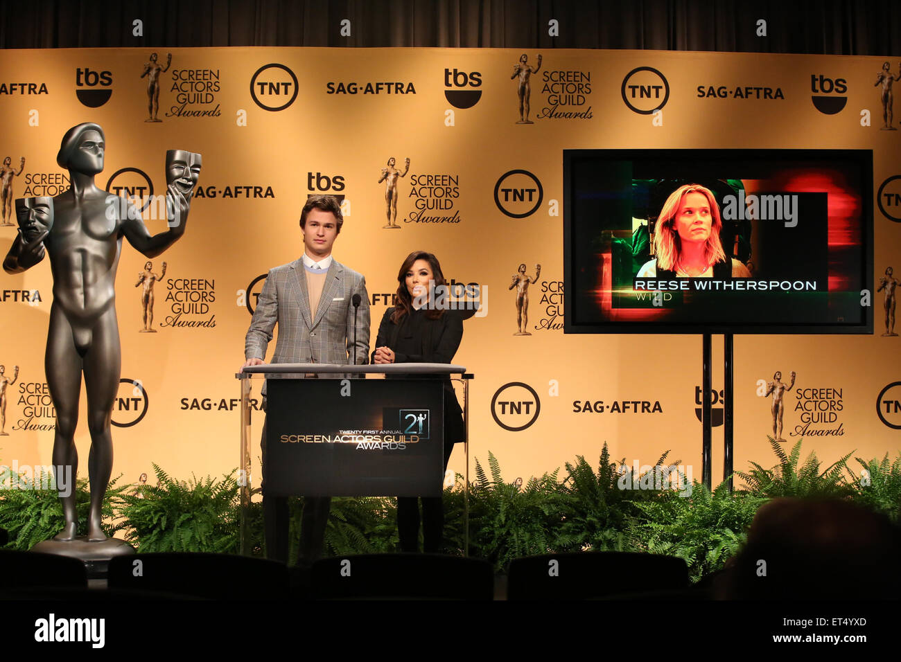 Celebrities announce Nominations for the 21st Annual Screen Actors ...