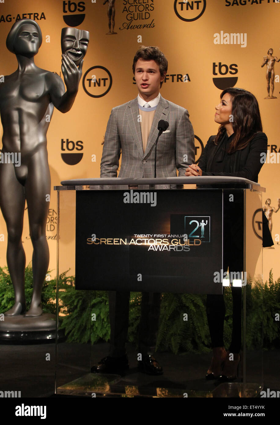 TNT's 21st Annual Screen Actors Guild Awards Nominations Announcement ...