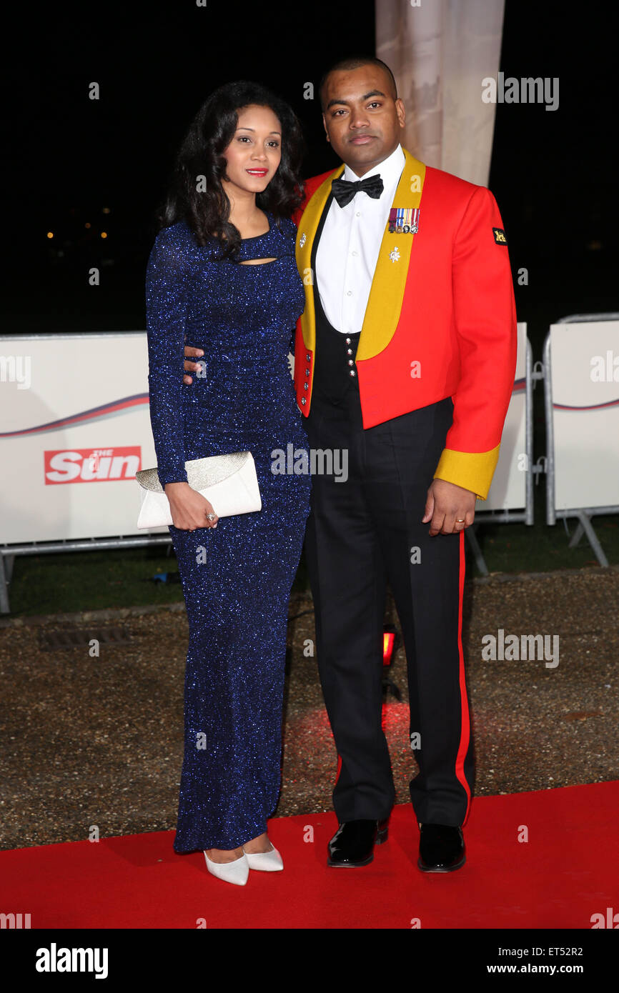 The Sun Military Awards (Millies) 2014 - Arrivals Featuring: VC Johnson ...