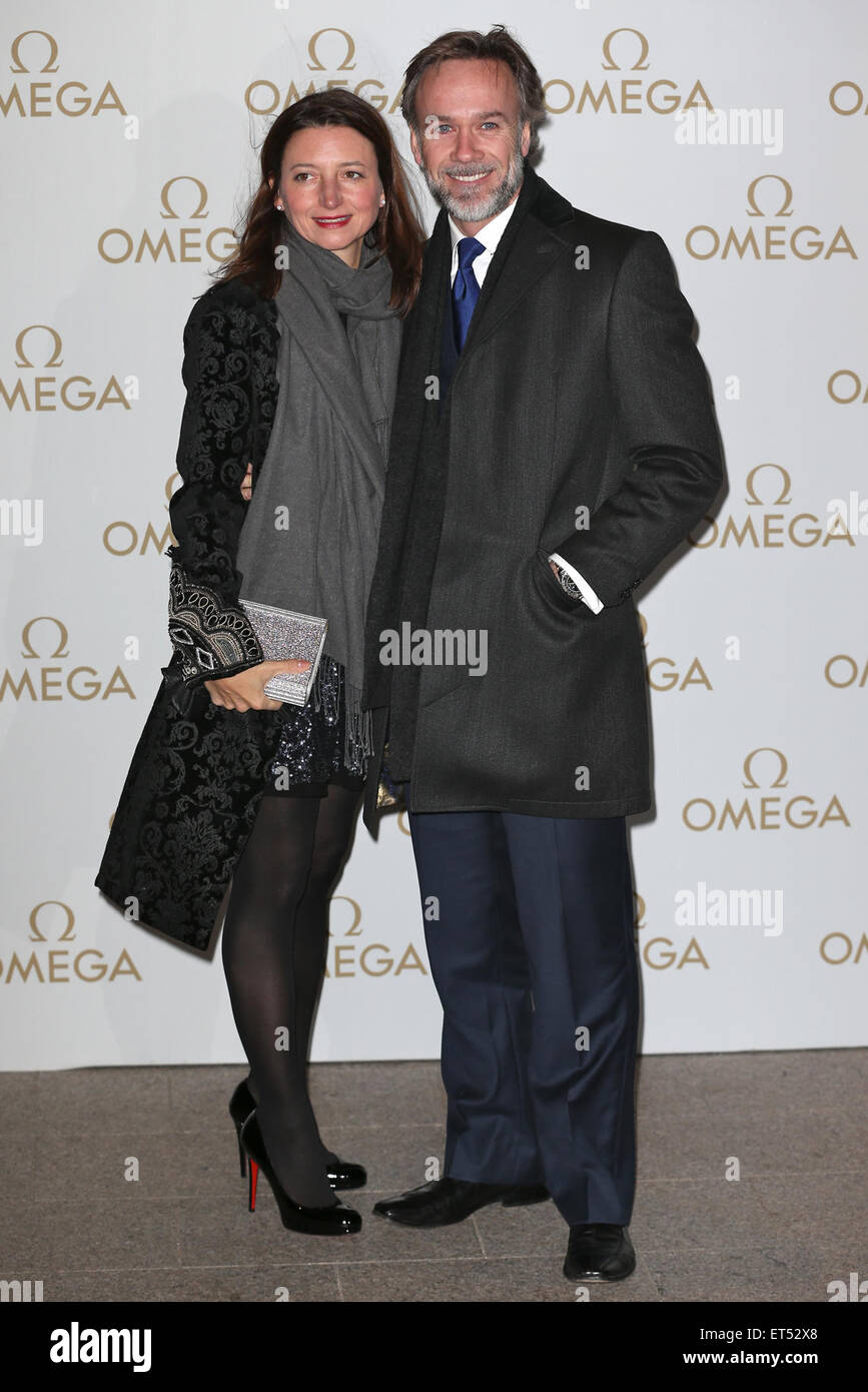 Cindy Crawford hosts VIP OMEGA dinner with OMEGA President Mr. Stephen ...