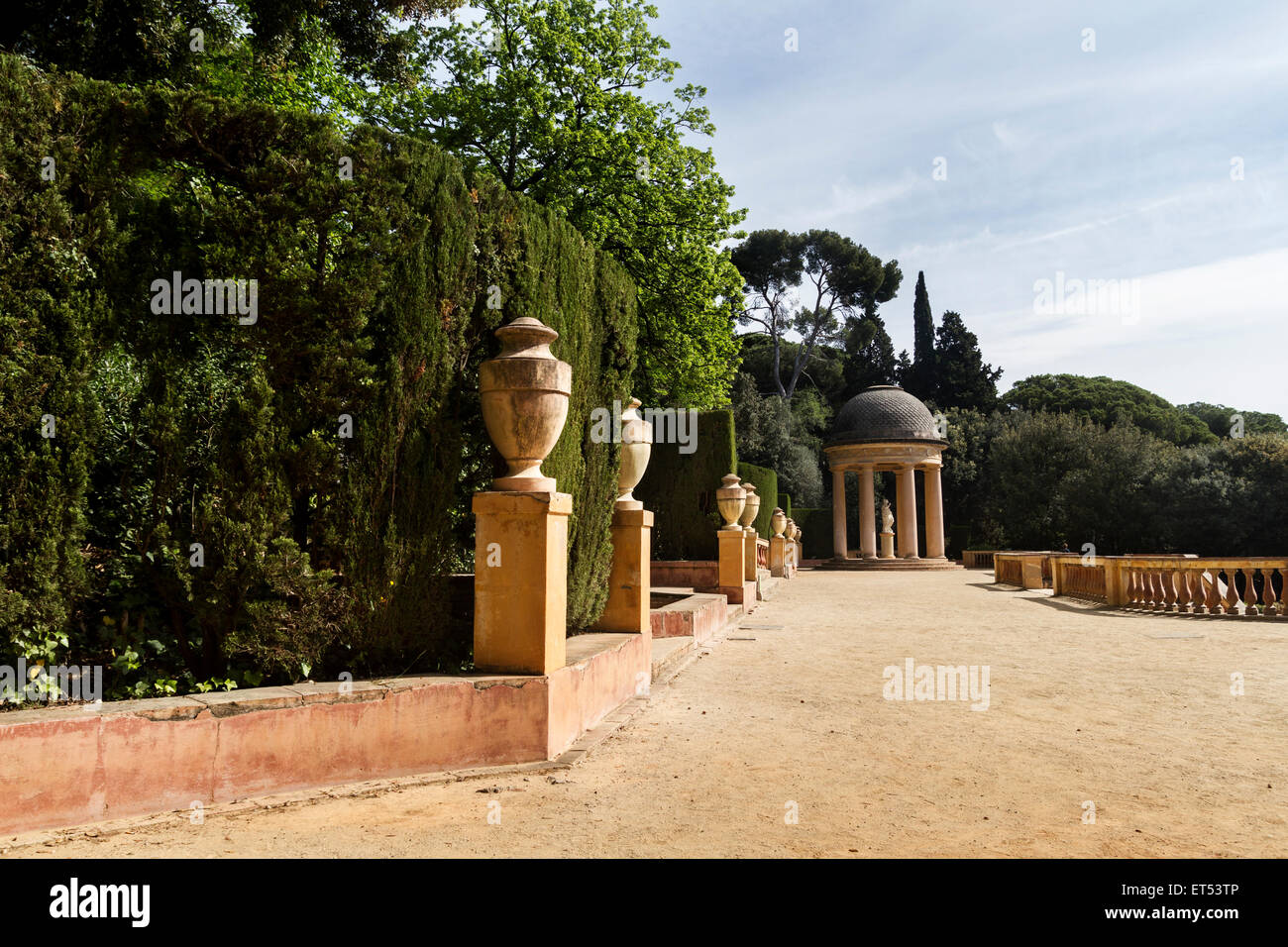 Labyrinth park horta barcelona catalonia hi-res stock photography and ...