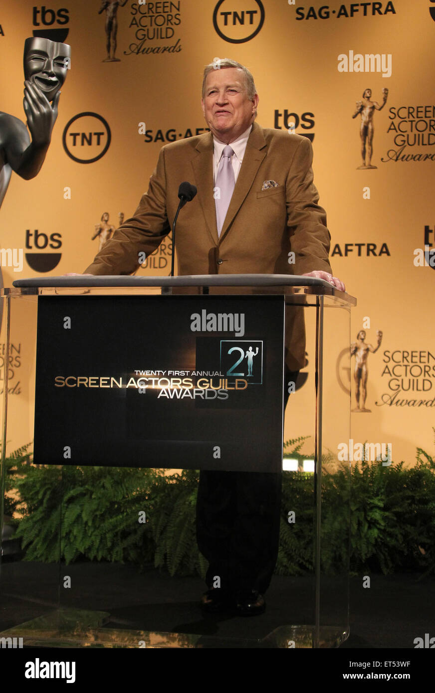 21st Annual Screen Actors Guild Awards - Nominations Featuring: Ken ...