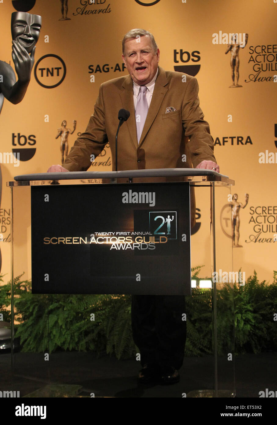 21st Annual Screen Actors Guild Awards - Nominations Featuring: Ken ...