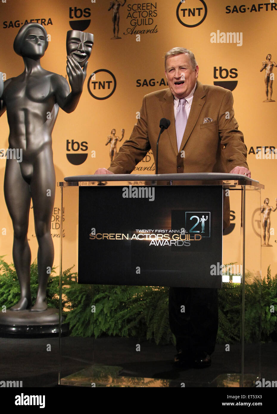 21st Annual Screen Actors Guild Awards - Nominations Featuring: Ken ...