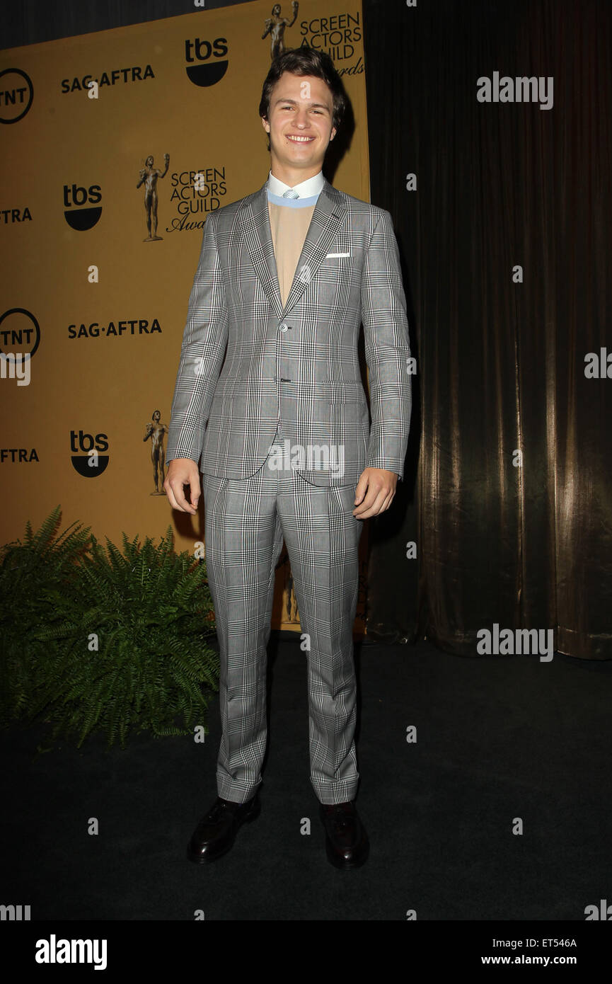 21st Annual Screen Actors Guild Awards - Nominations Featuring: Ansel ...