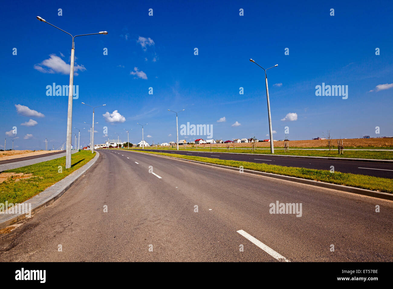 the new road Stock Photo - Alamy