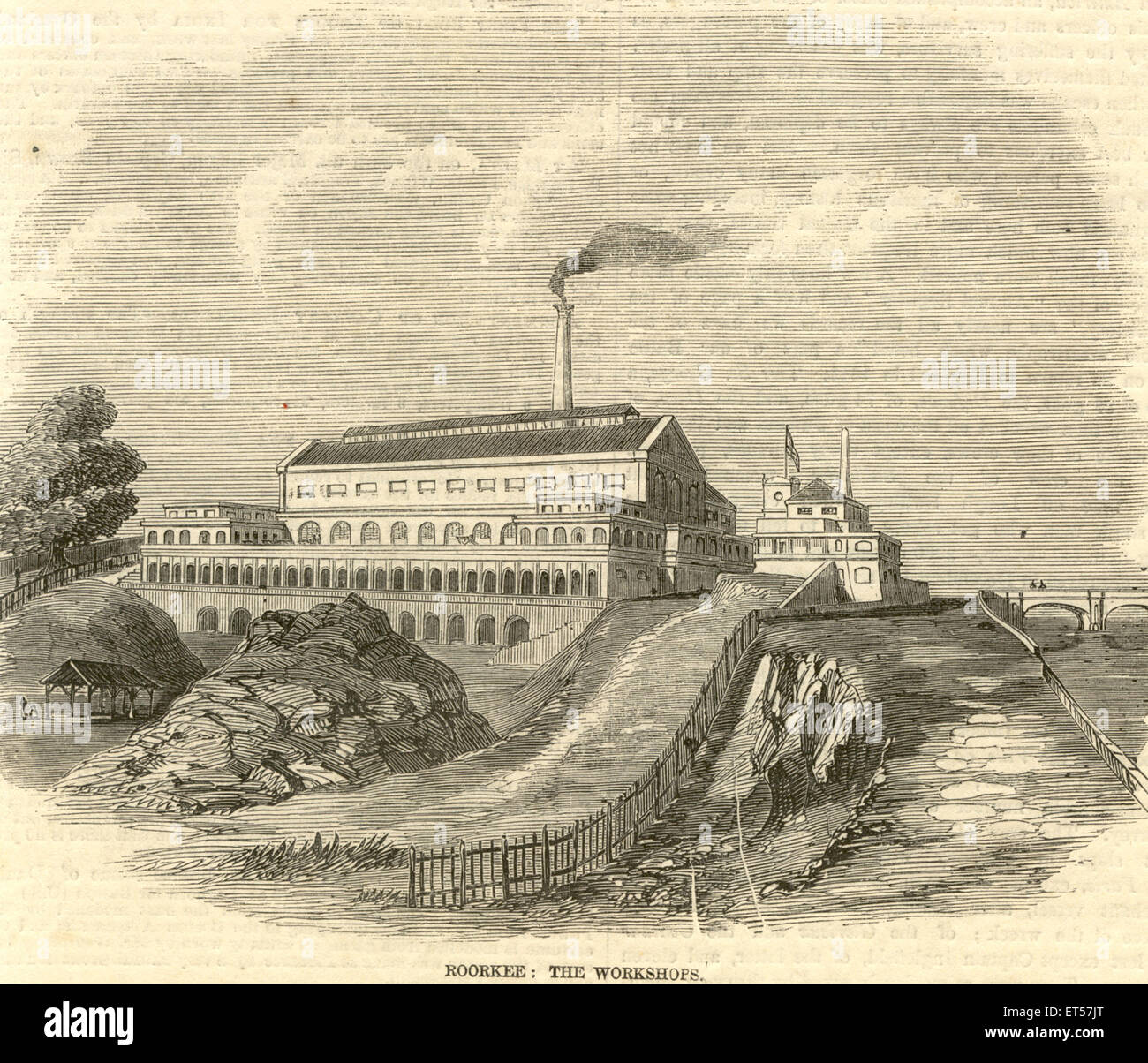 Roorkee the workshops ; India Stock Photo - Alamy