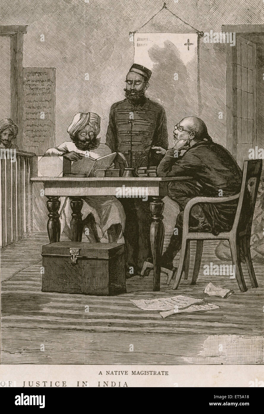 Indian man in 1800s hi-res stock photography and images - Alamy