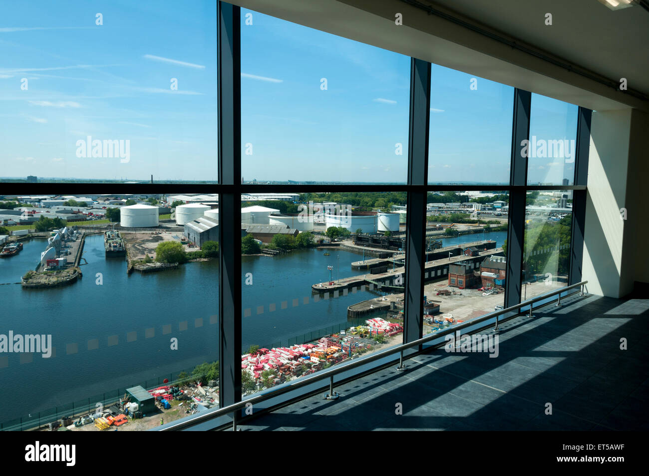 Mode Wheel Locks and the Manchester Ship Canal through a window ...