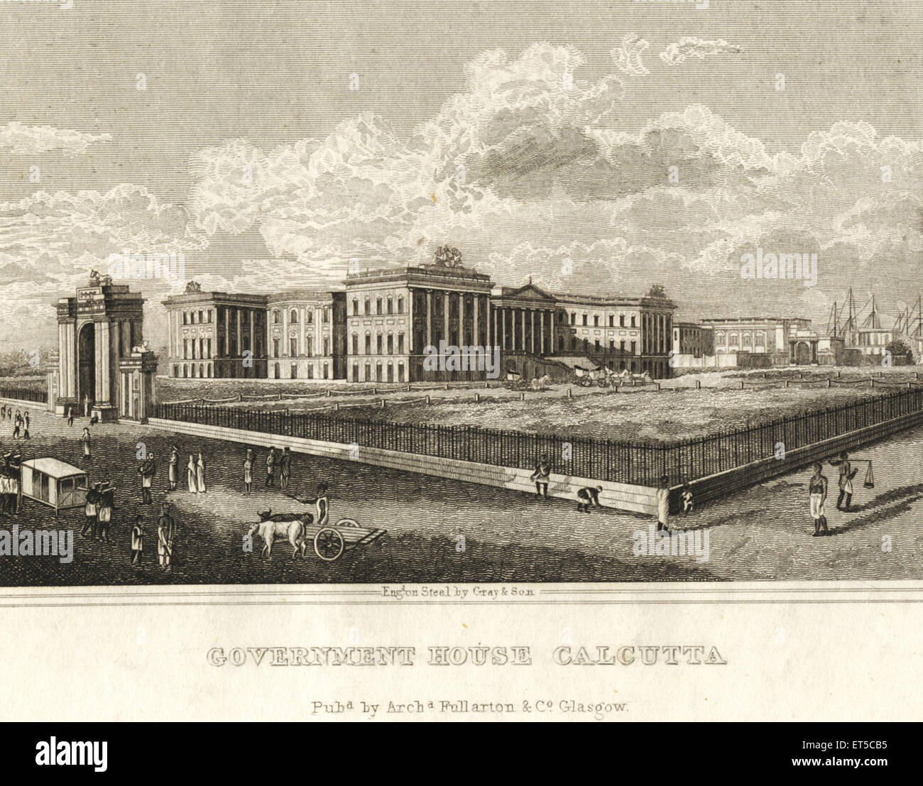 Government house calcutta hi-res stock photography and images - Alamy