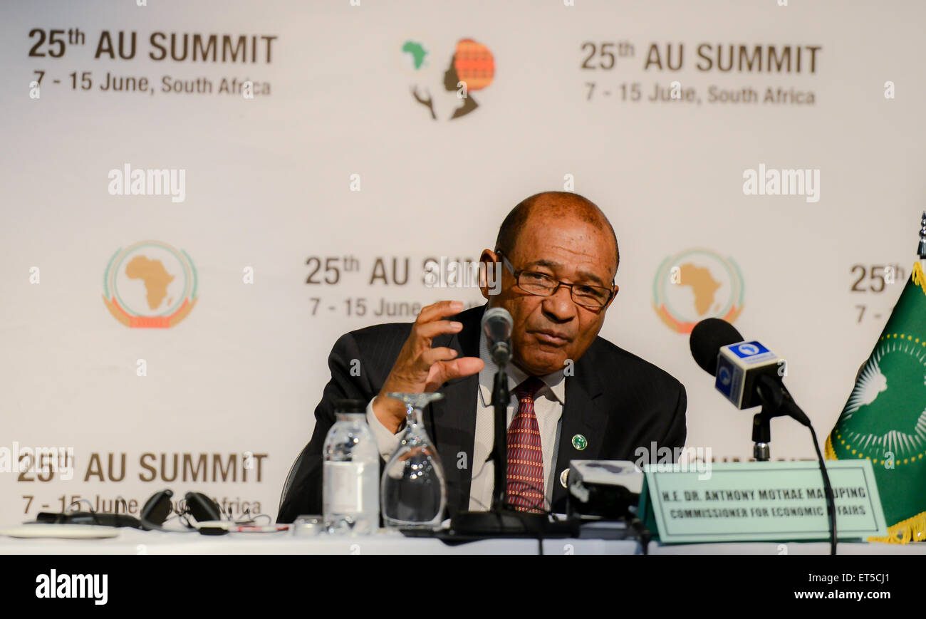 Johannesburg, South Africa. 11th June, 2015. Anthony Mothae Maruping ...