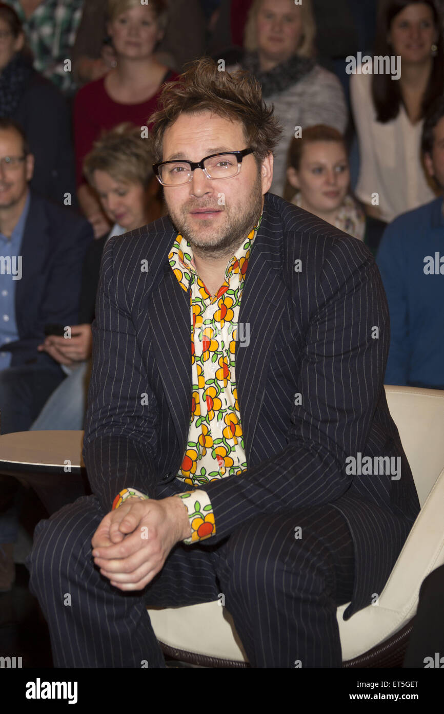 German ZDF TV talkshow Markus Lanz at Fernsehmacher-Studio Featuring ...