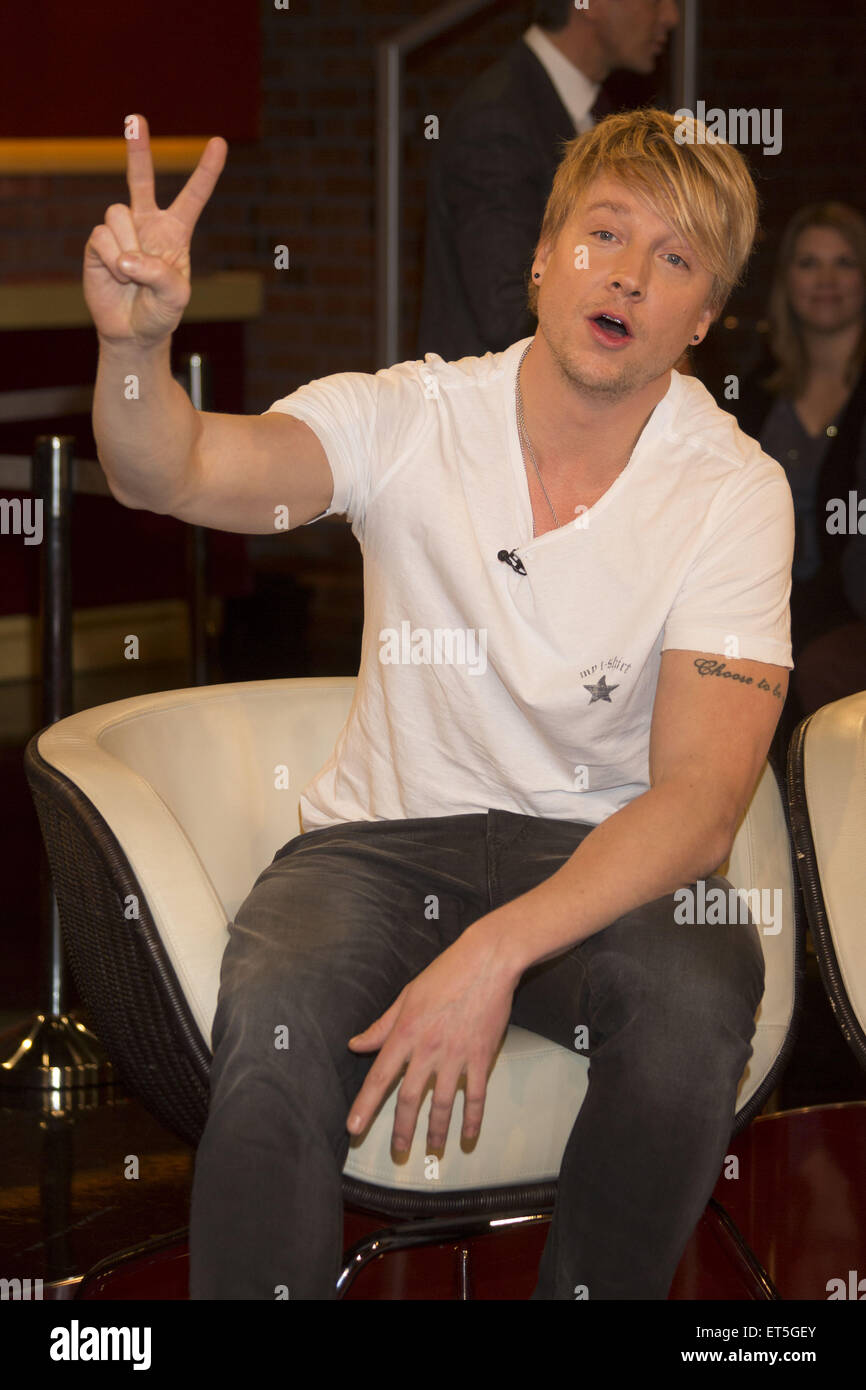 German ZDF TV talkshow Markus Lanz at Fernsehmacher-Studio Featuring ...